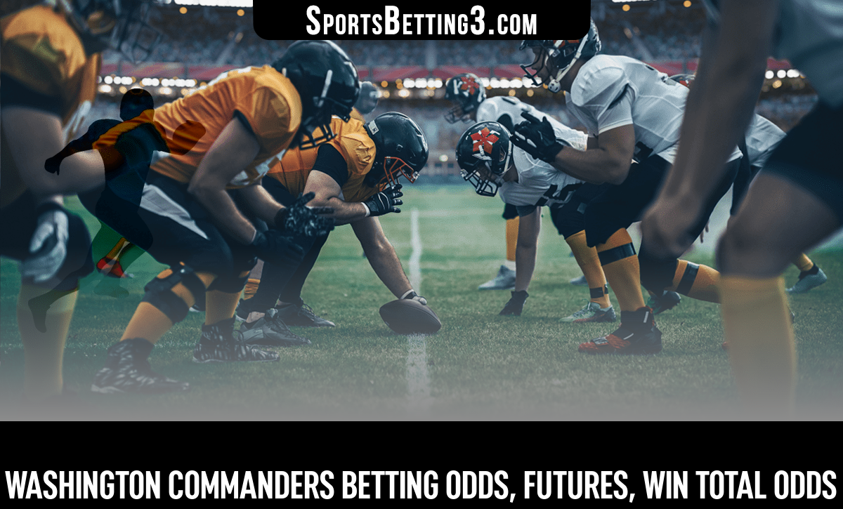 Washington Commanders Betting Odds, Futures, Win Total Odds ...